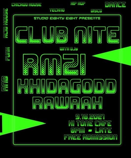 Events - Hi Tone Cafe : Hi Tone Cafe